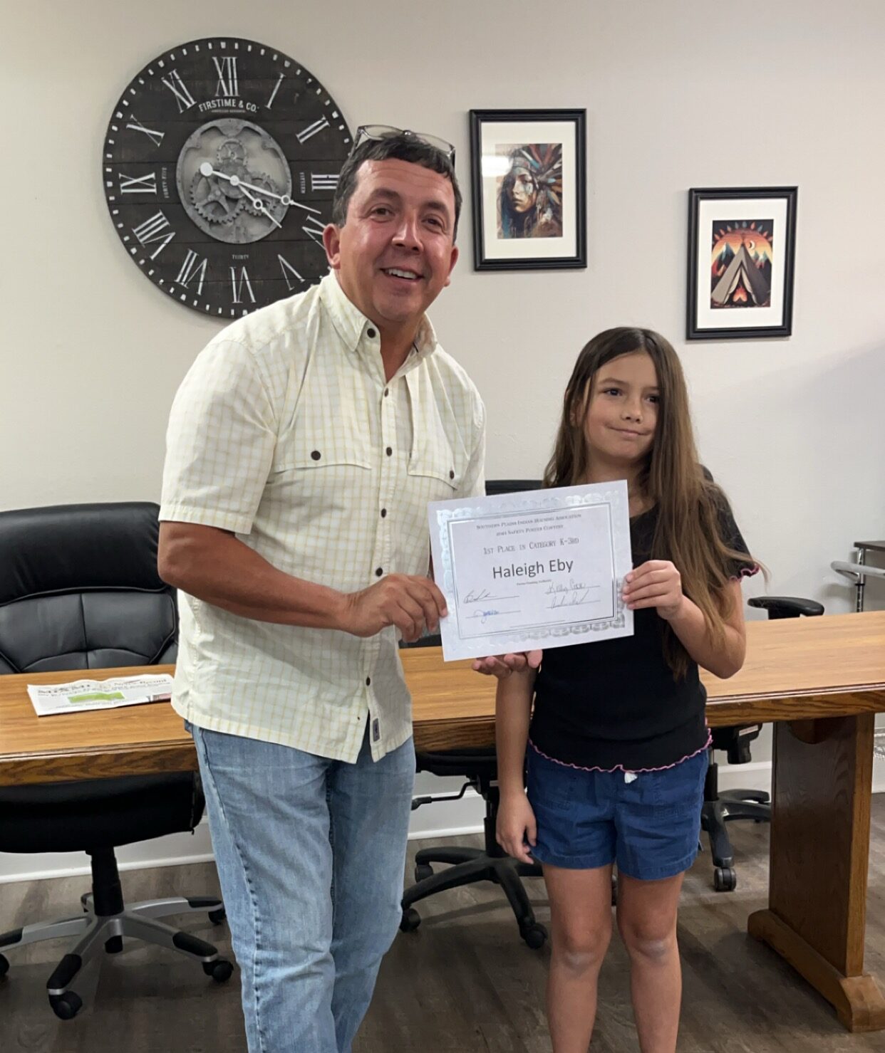 AMERIND Safety Poster Contest Winners Announced - Peoria Housing Authority